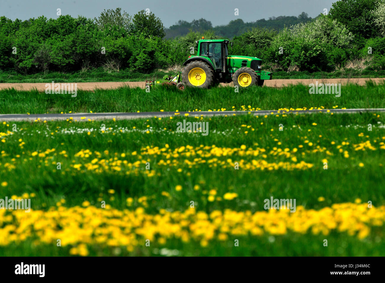 agriculture, blue, bright, colorful, colors, commercial, countryside ...