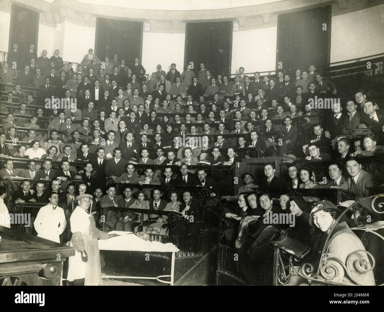 Pathology class at the university of Rome, Italy Stock Photo - Alamy