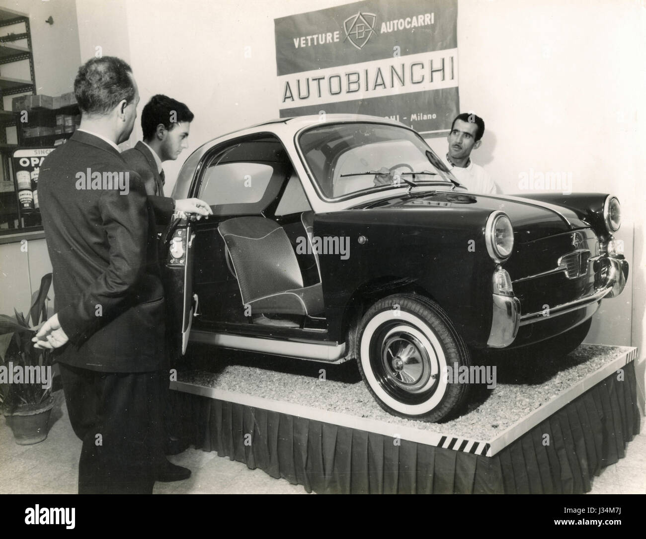 Autobianchi Bianchina car, Italy Stock Photo - Alamy