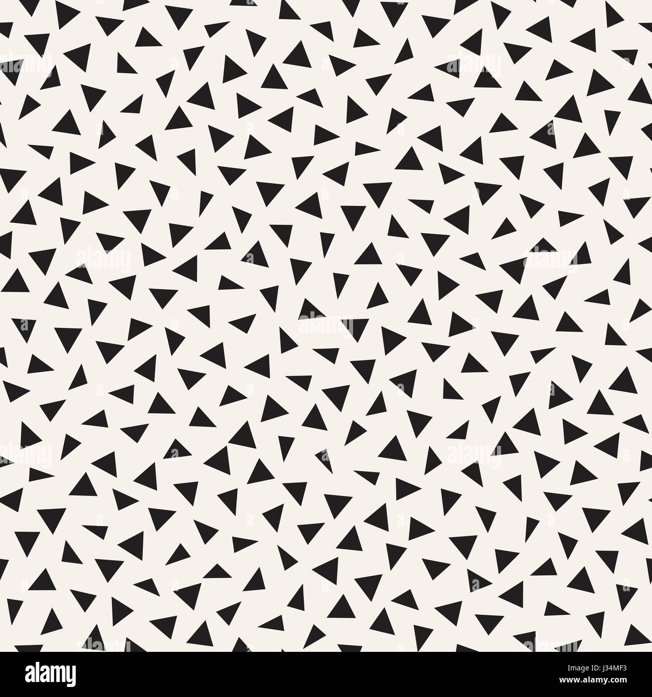 Trendy Texture With Scattered Geometric Shapes. Inspired by Memphis ...
