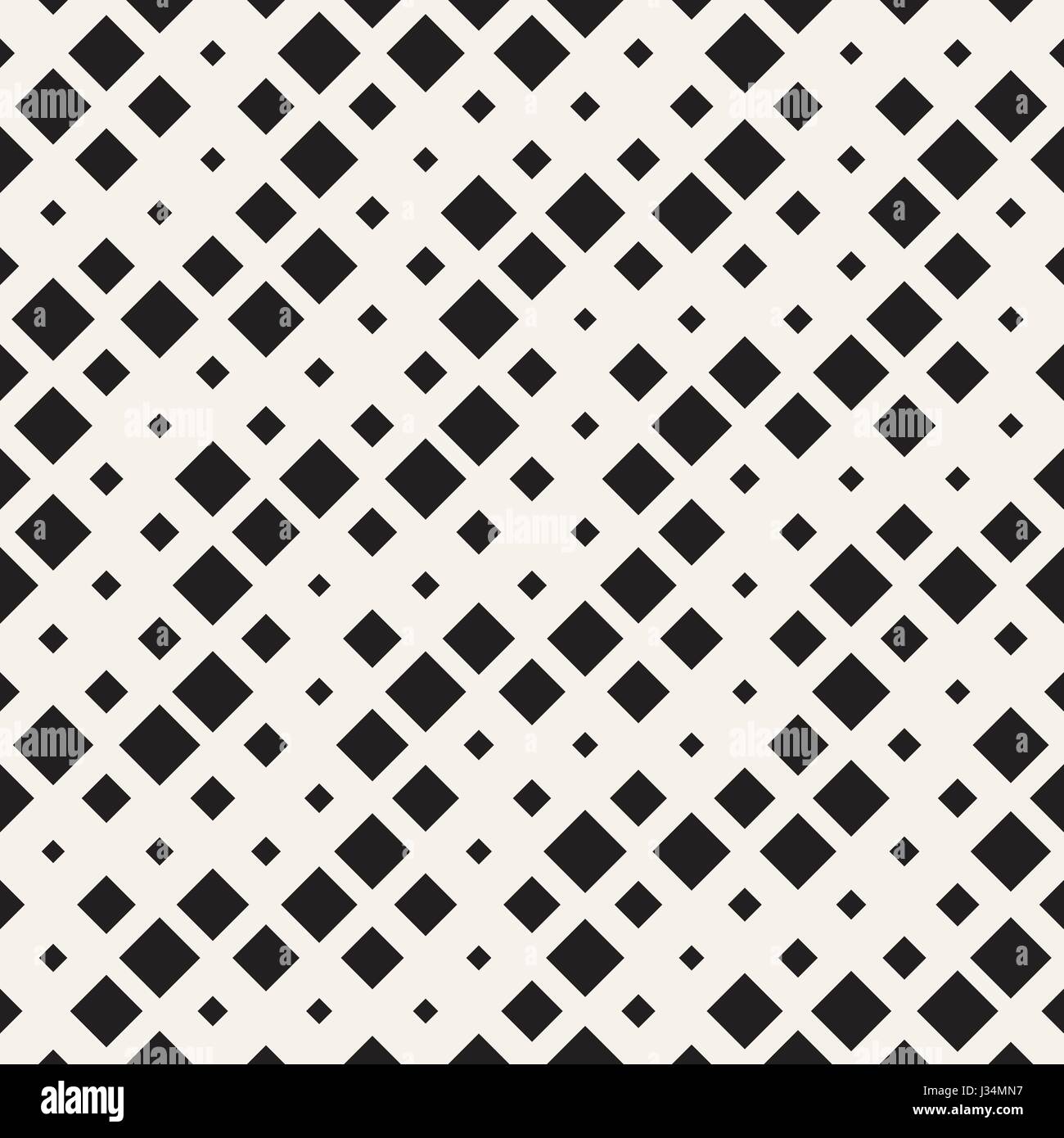 Repeating Rectangle Shape Halftone. Modern Geometric Lattice Texture ...