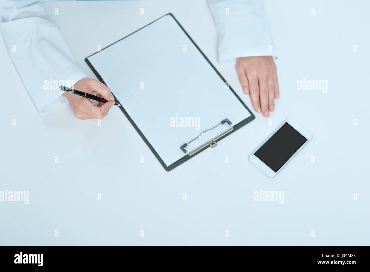 Young woman doctor occupation in the hospital office Stock Photo - Alamy