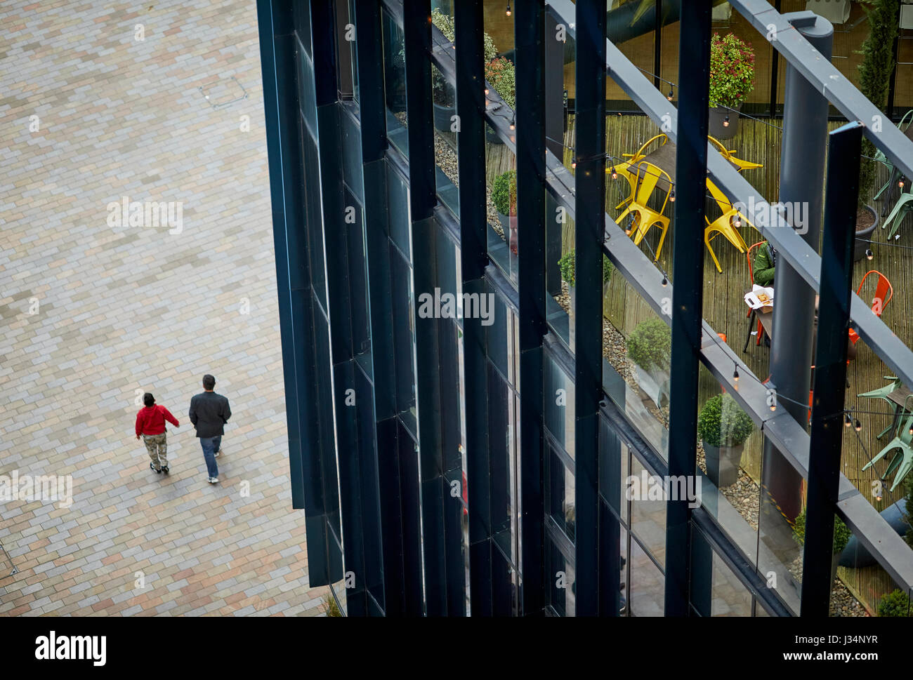 Manchester city centre Home at first Street Stock Photo - Alamy
