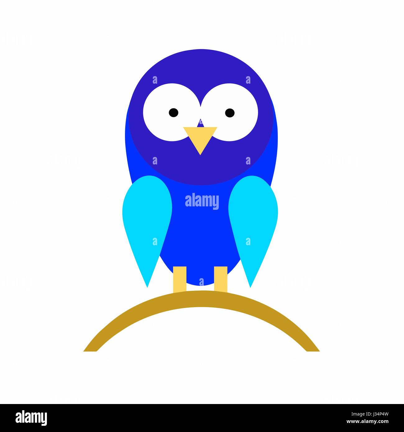 blue bird vector Stock Vector Image & Art - Alamy