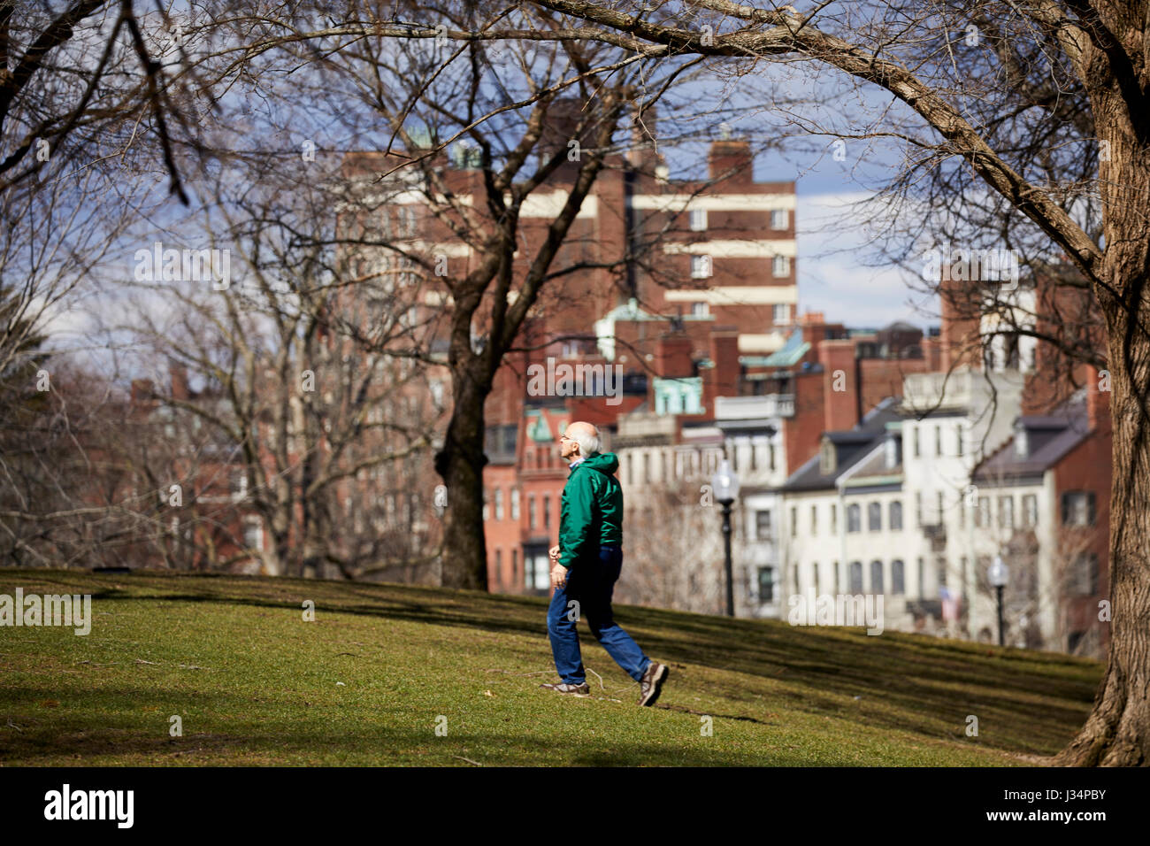 Boston Common, the country's oldest park Beacon Hill Historic District ...