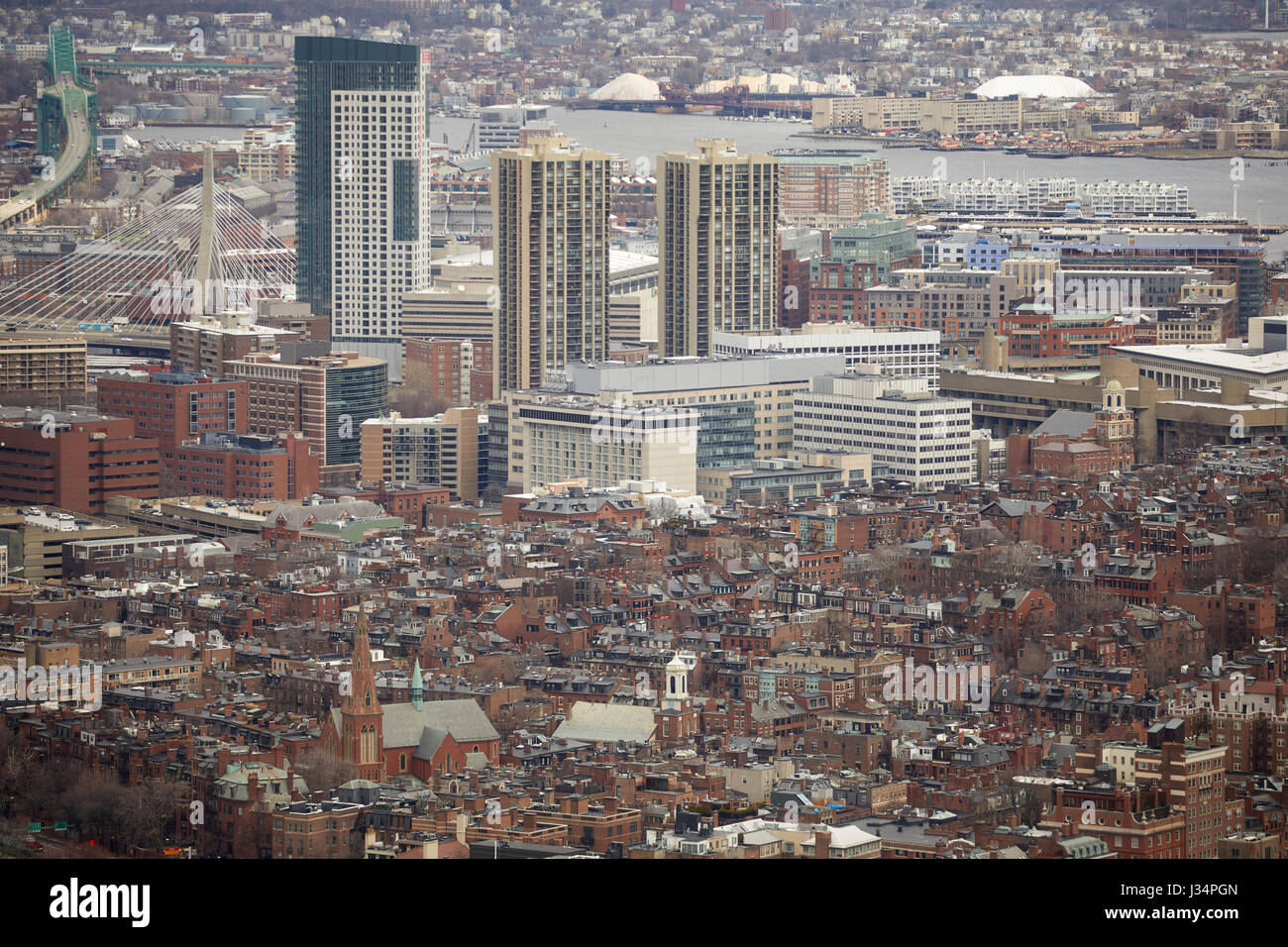 Skywalk observatory boston hi-res stock photography and images - Alamy