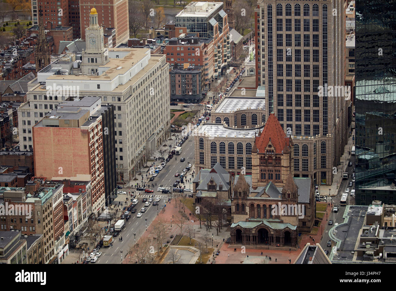 Trinity Church, Boston Boston Massachusetts, United States, USA Stock ...