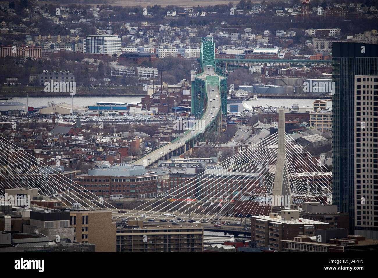 Maurice J Tobin Memorial Bridge High Resolution Stock Photography and ...