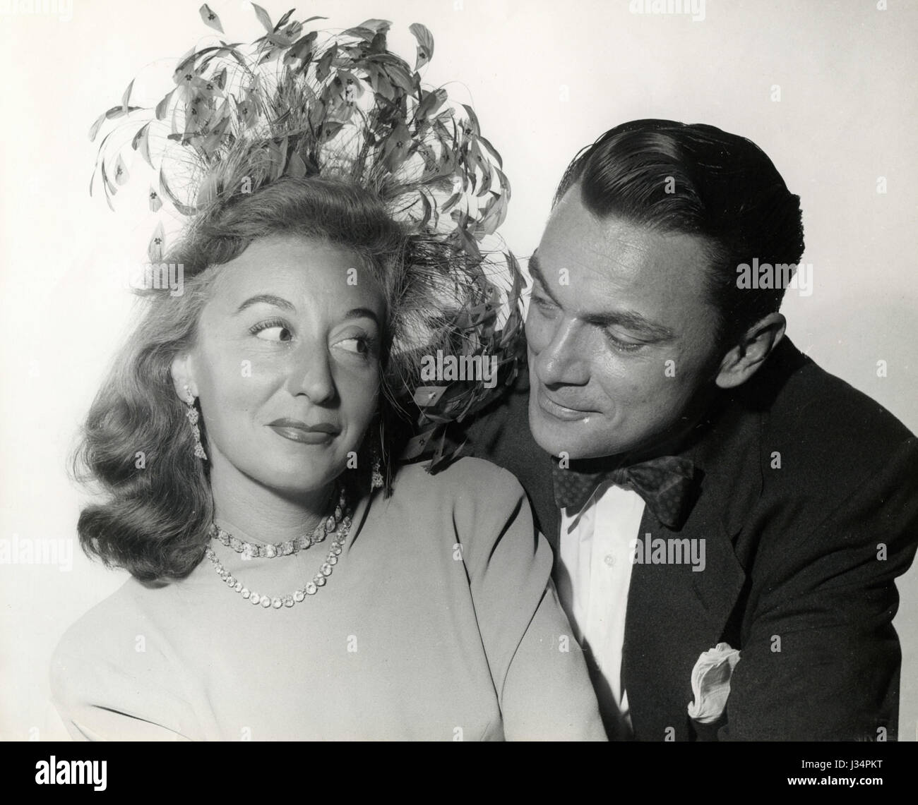 Actors Adriana Varese and Larry J. Blake in Room Service Stock Photo ...