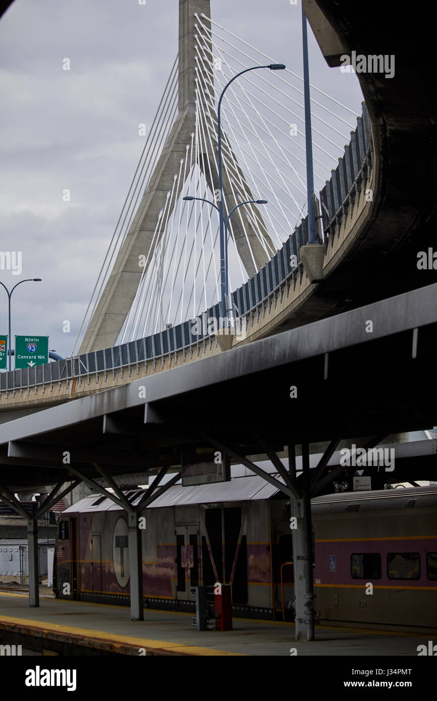 Boston elevated railway hi-res stock photography and images - Alamy