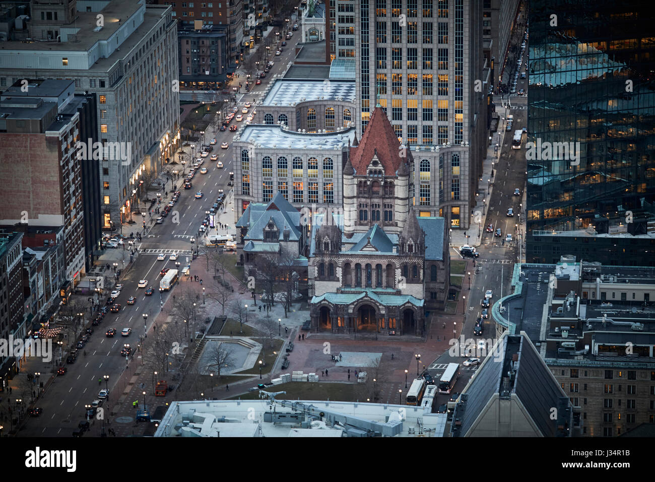Trinity Church, Boston Boston Massachusetts, United States, USA Stock ...