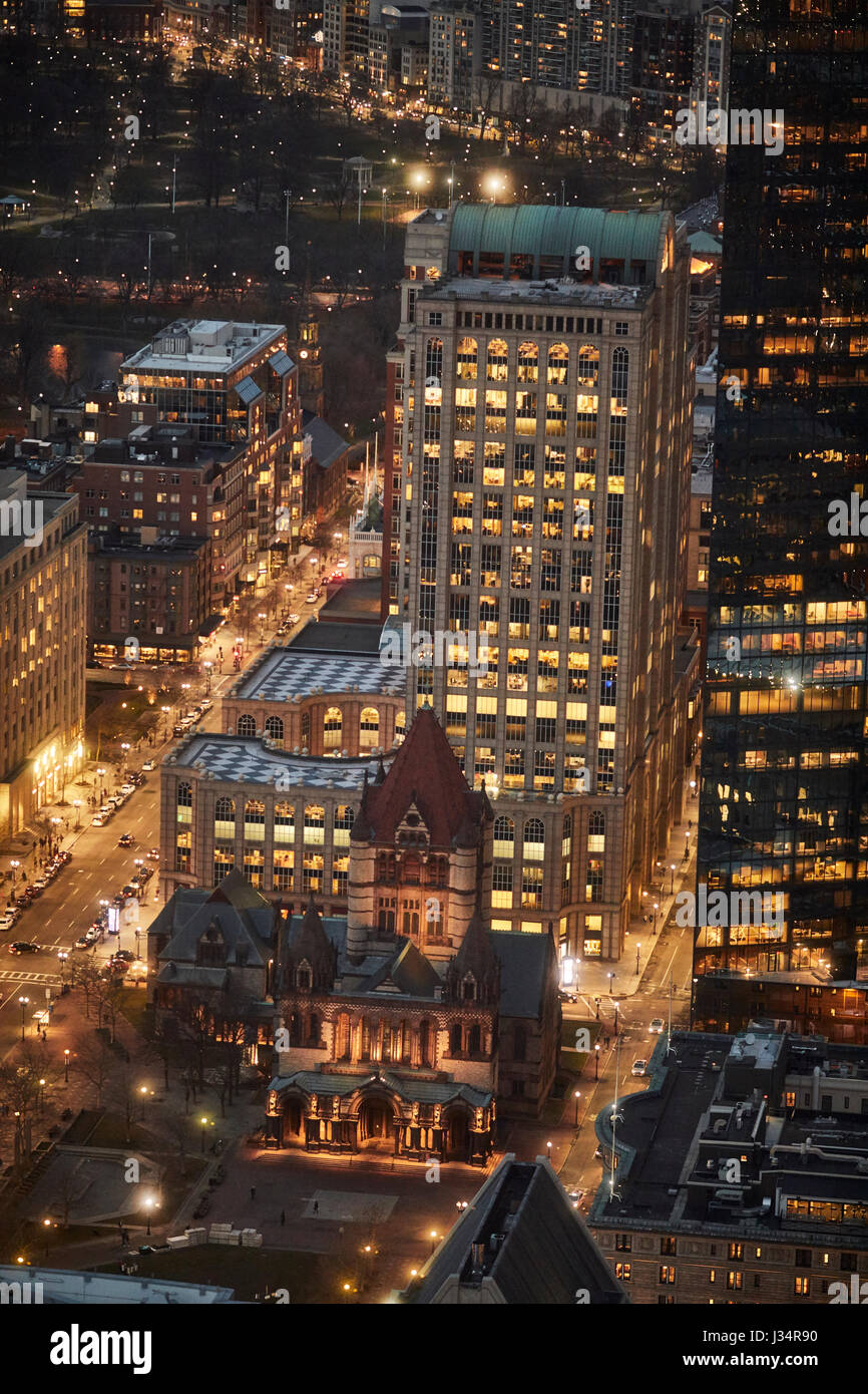 Trinity Church, Boston Boston Massachusetts, United States, USA Stock ...