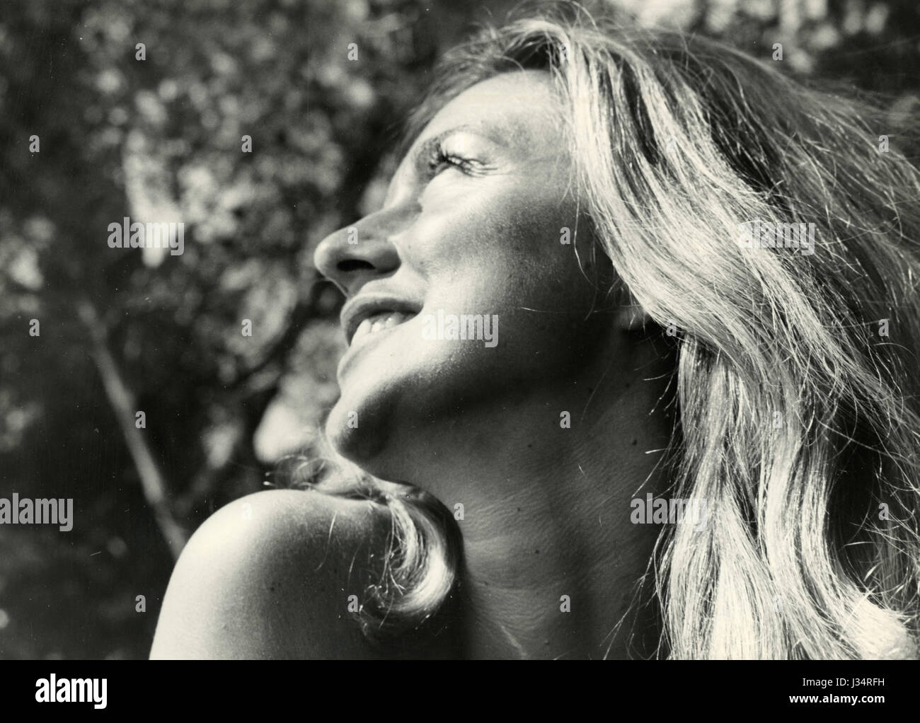 Italian showgirl Paola Piccini Stock Photo - Alamy