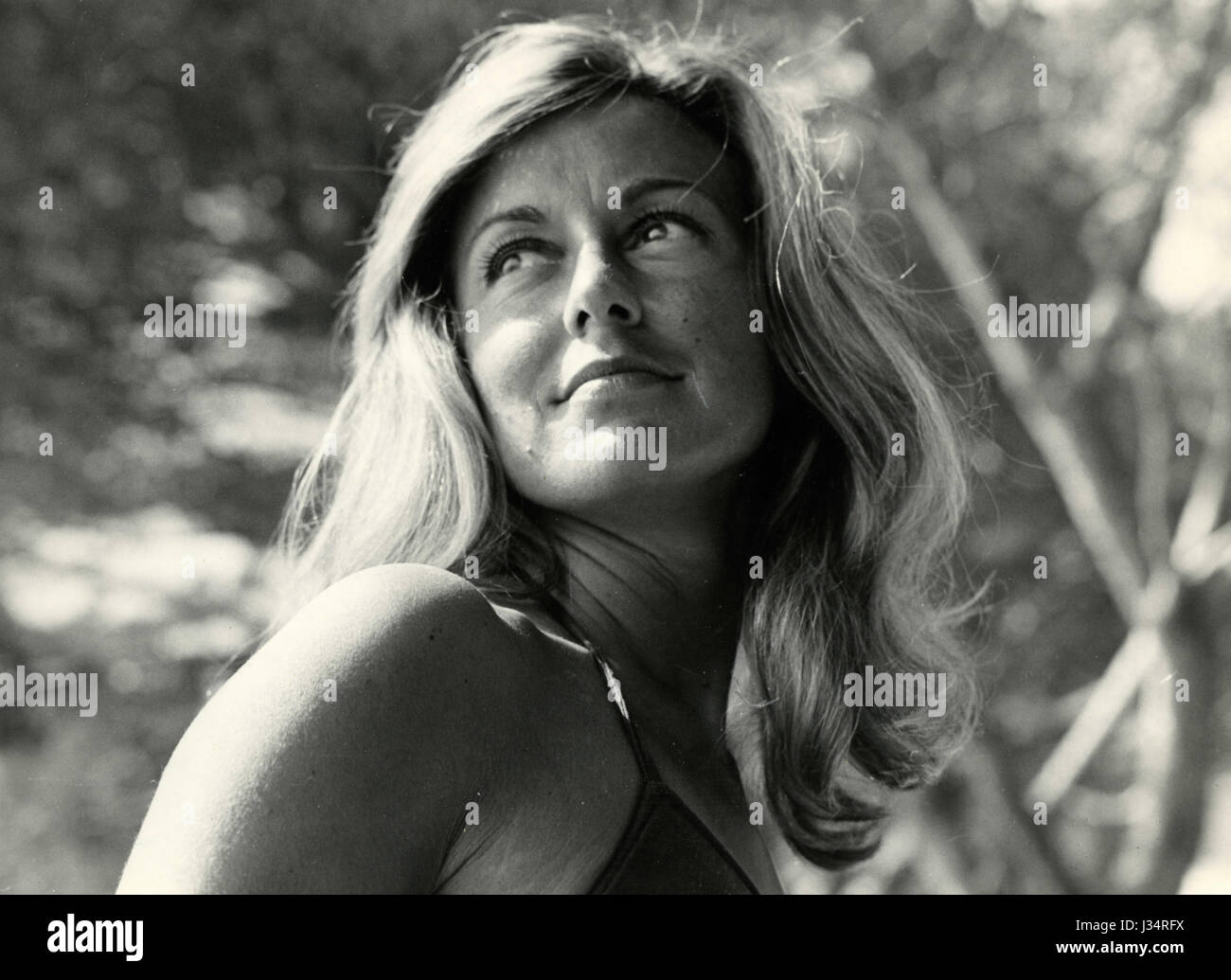 Italian showgirl Paola Piccini Stock Photo - Alamy