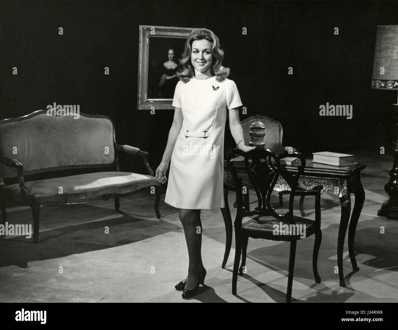Italian showgirl Paola Piccini Stock Photo - Alamy
