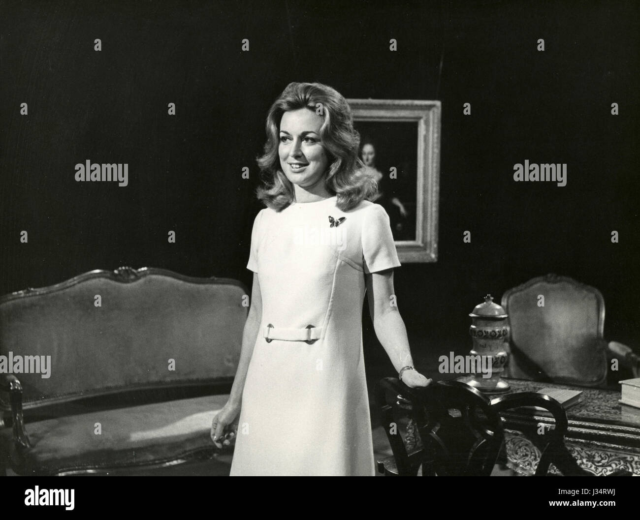 Italian showgirl Paola Piccini Stock Photo - Alamy