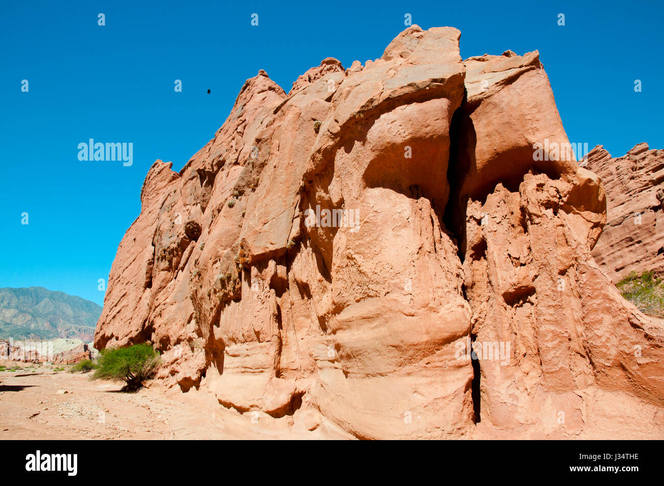 "Quebrada de las Conchas" Rock Formations - Salta - Argentina Stock ...