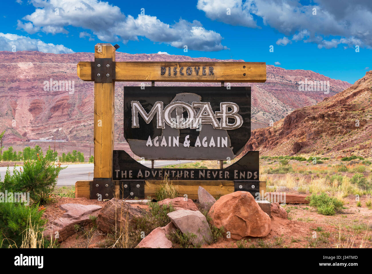 Downtown moab utah hi-res stock photography and images - Alamy