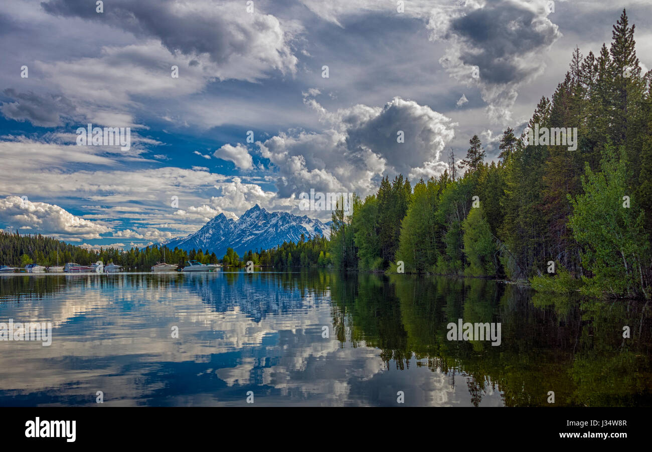 Colter bay village hi-res stock photography and images - Alamy