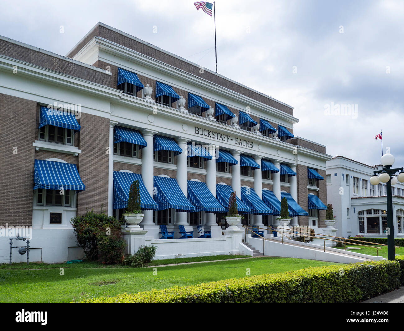 Buckstaff Bathhouse, Bathhouse Row, Hot Springs National Park, Arkansas ...