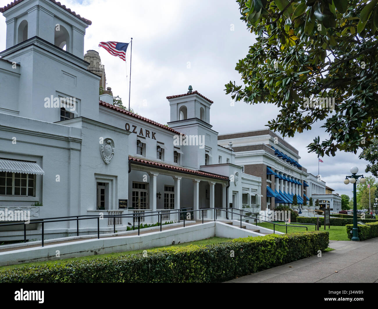 Historic ozark bathhouse hi-res stock photography and images - Alamy