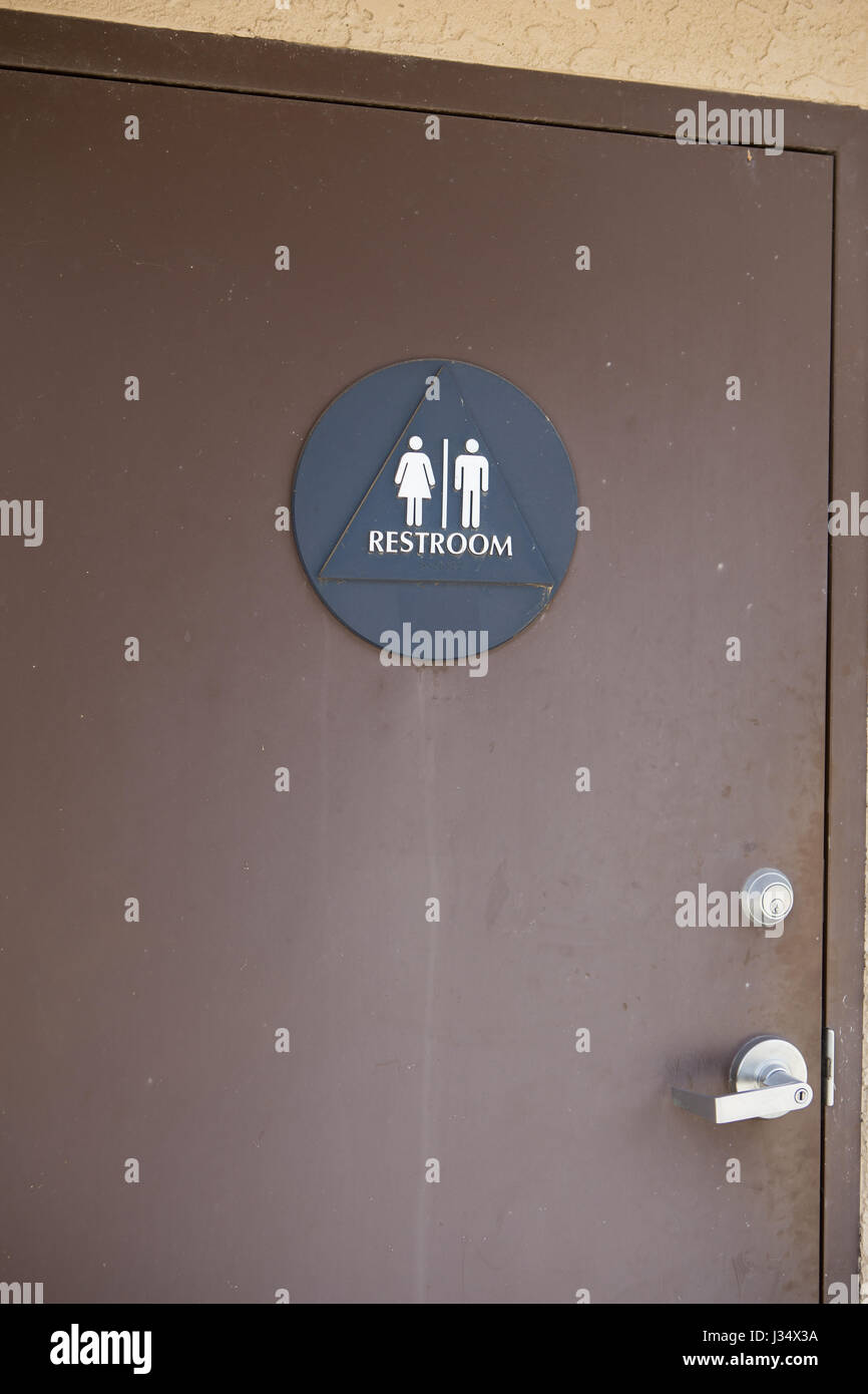 Gender neutral bathroom hi-res stock photography and images - Alamy