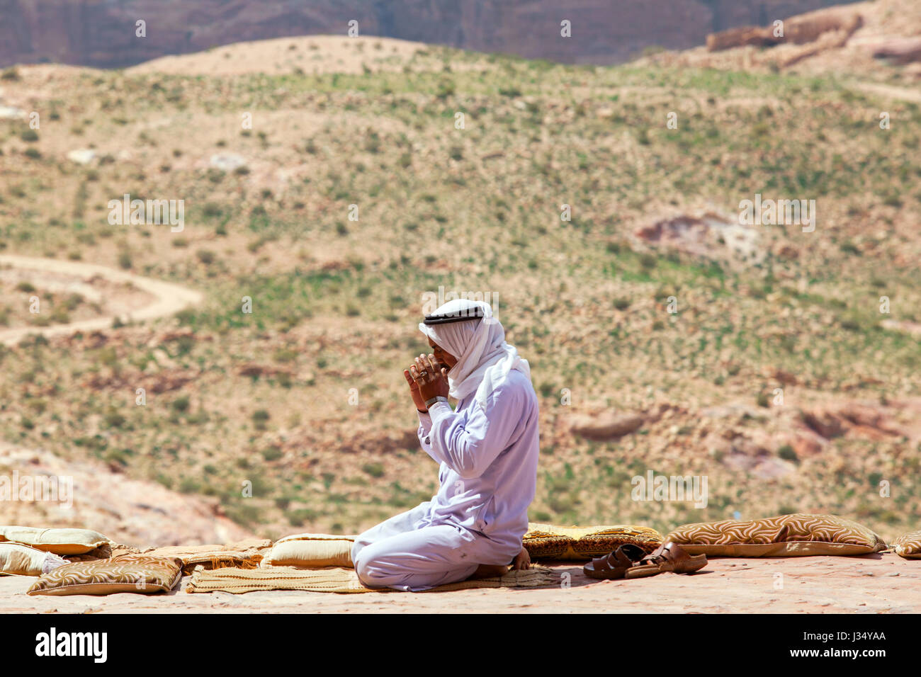 Muslim Pray Jordan High Resolution Stock Photography and Images - Alamy