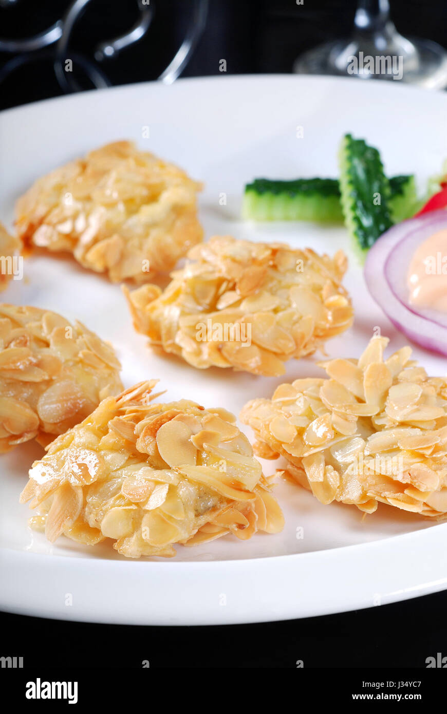 Snacks, snacks, grilled, fried, pasta Stock Photo - Alamy