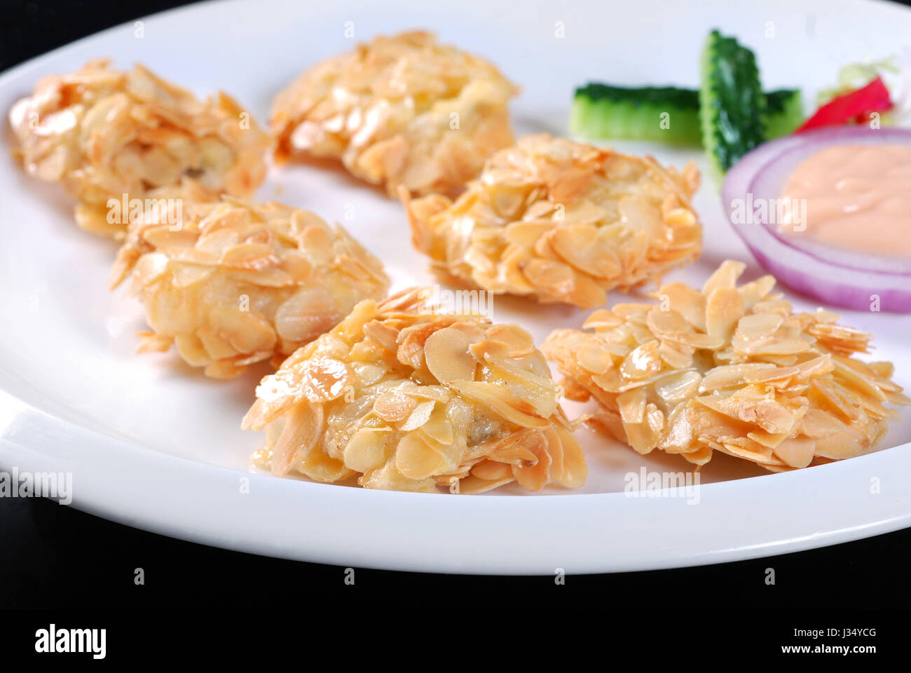 Snacks, snacks, grilled, fried, pasta Stock Photo - Alamy