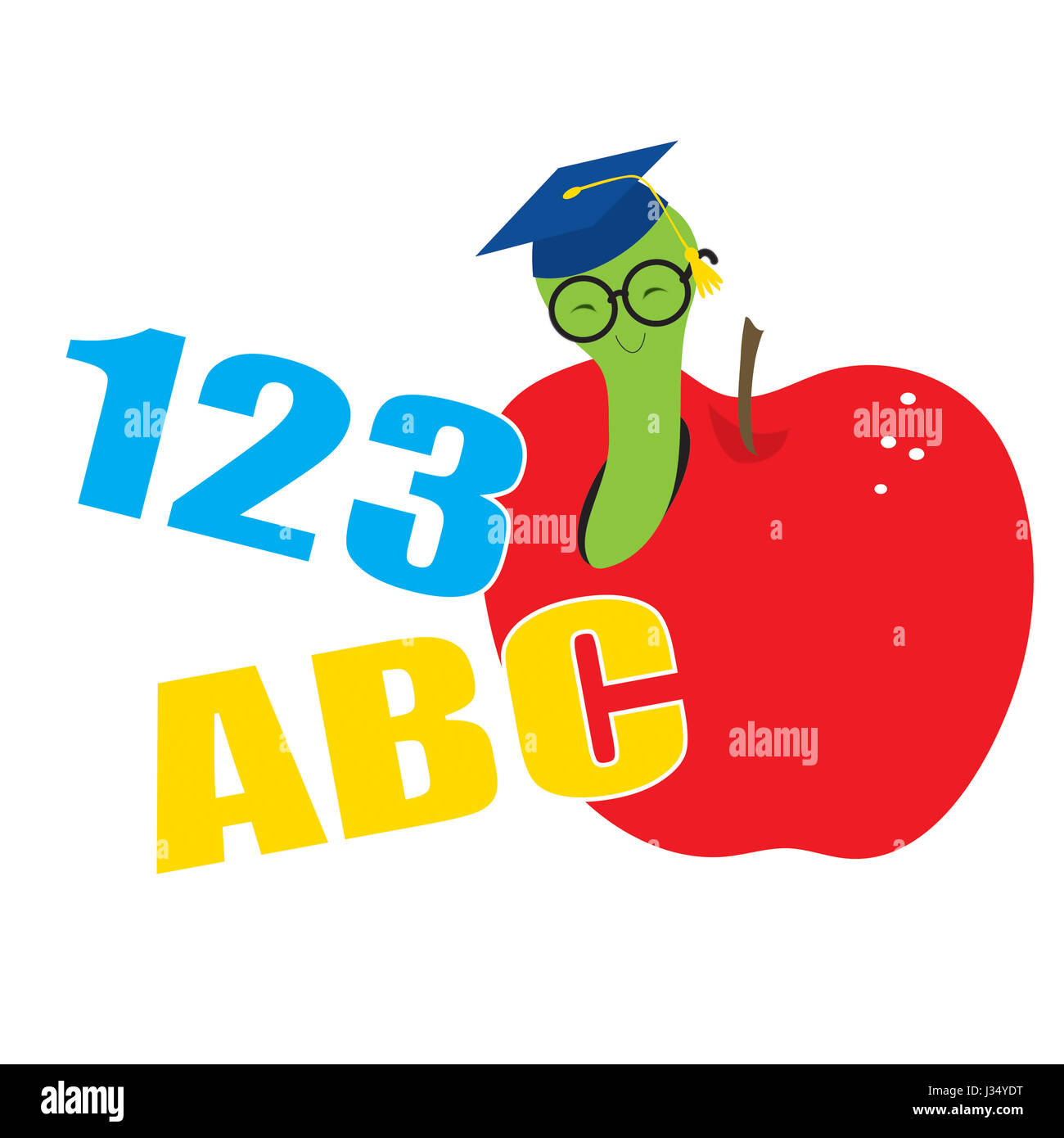 Cartoon numbers hi-res stock photography and images - Alamy