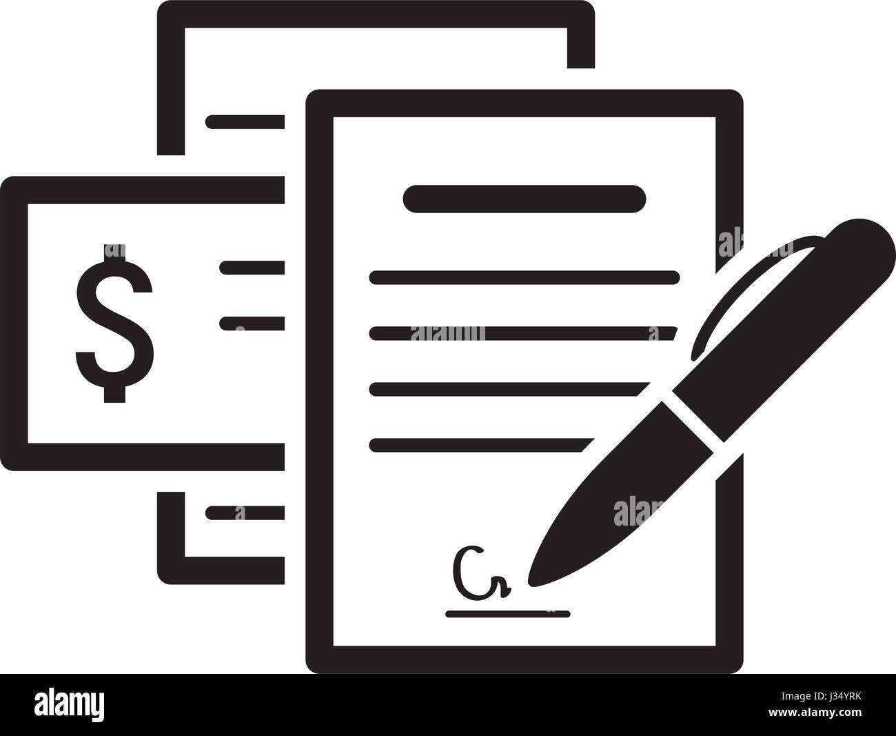 Client documents Stock Vector Images - Alamy