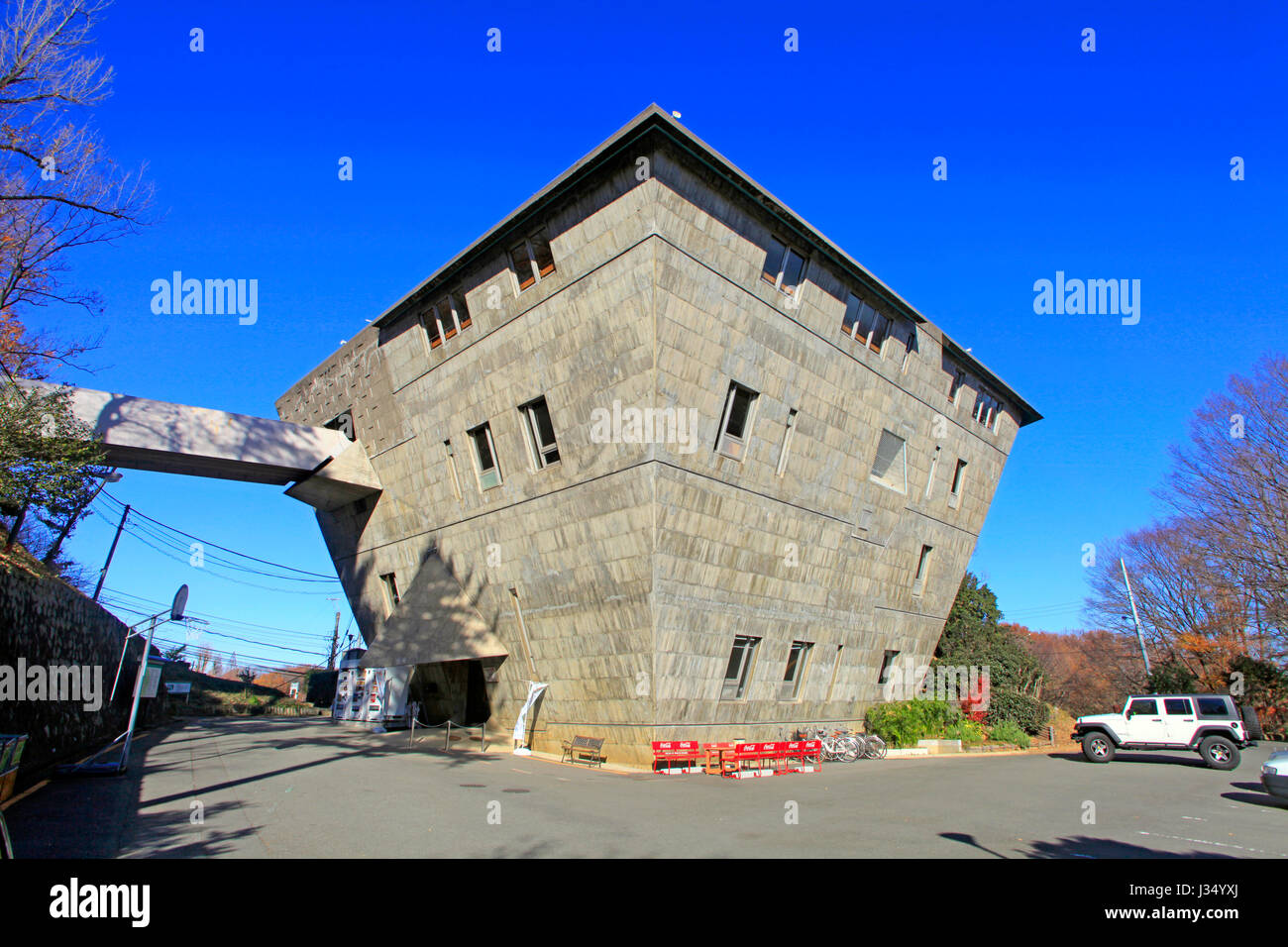 Inter-University Seminar House Hachioji city Tokyo Japan Stock Photo ...