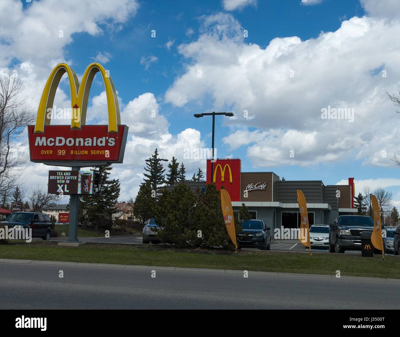 Mcdonalds canadian hi-res stock photography and images - Alamy