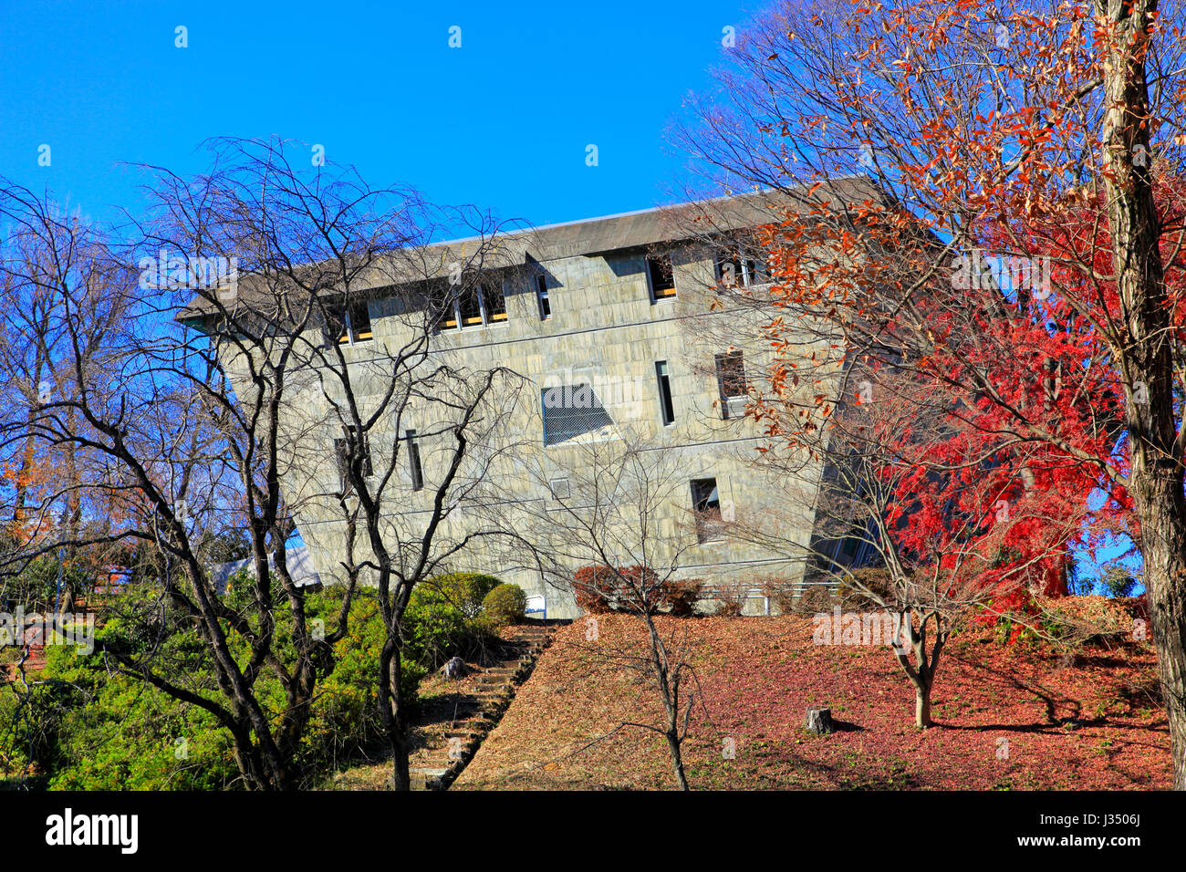 Inter-University Seminar House Hachioji city Tokyo Japan Stock Photo ...