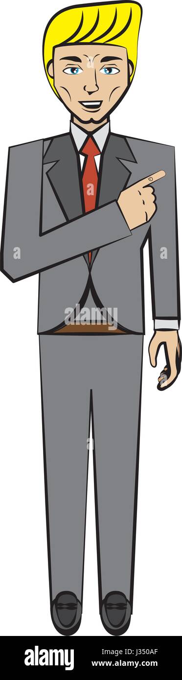 Elegant man cartoon Stock Vector Image & Art - Alamy