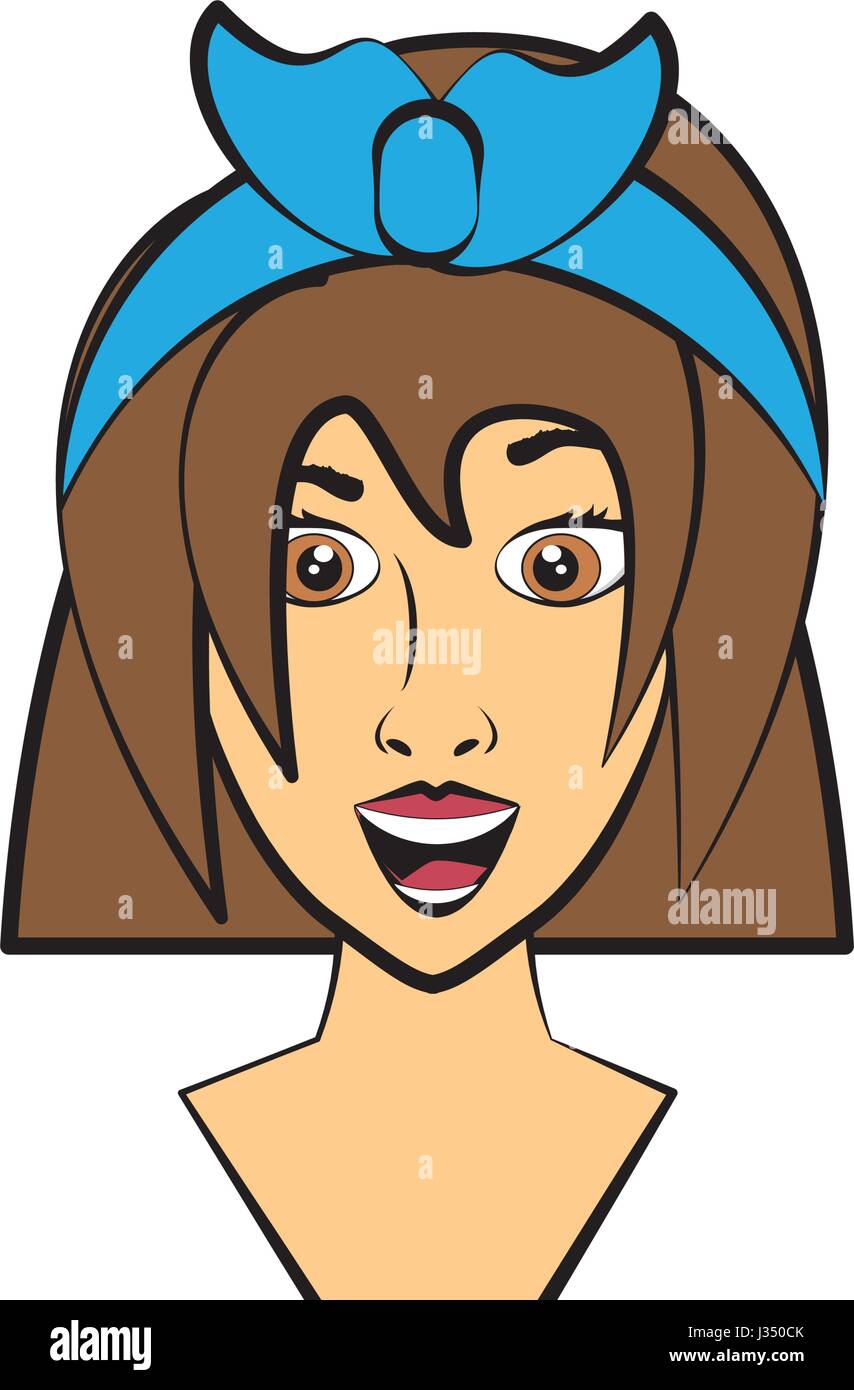 Vintage woman cartoon Stock Vector Image & Art - Alamy