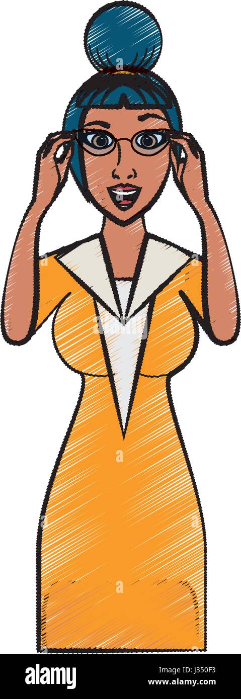 Vintage woman cartoon Stock Vector Image & Art - Alamy