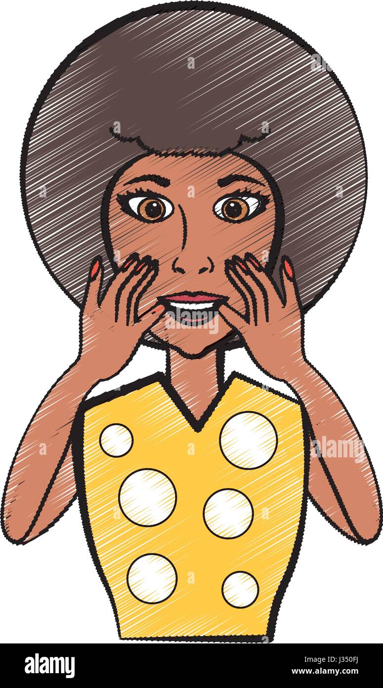 Vintage woman cartoon Stock Vector Image & Art - Alamy