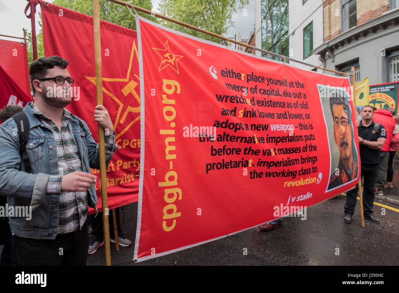 Representing the communist party of britain hi-res stock photography ...
