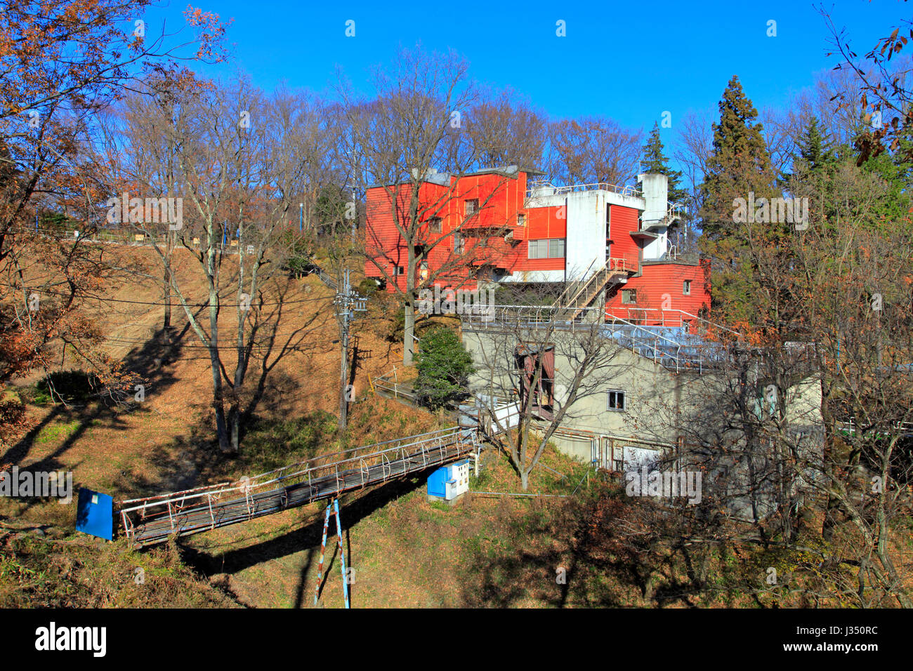 Inter-University Seminar House Hachioji city Tokyo Japan Stock Photo ...