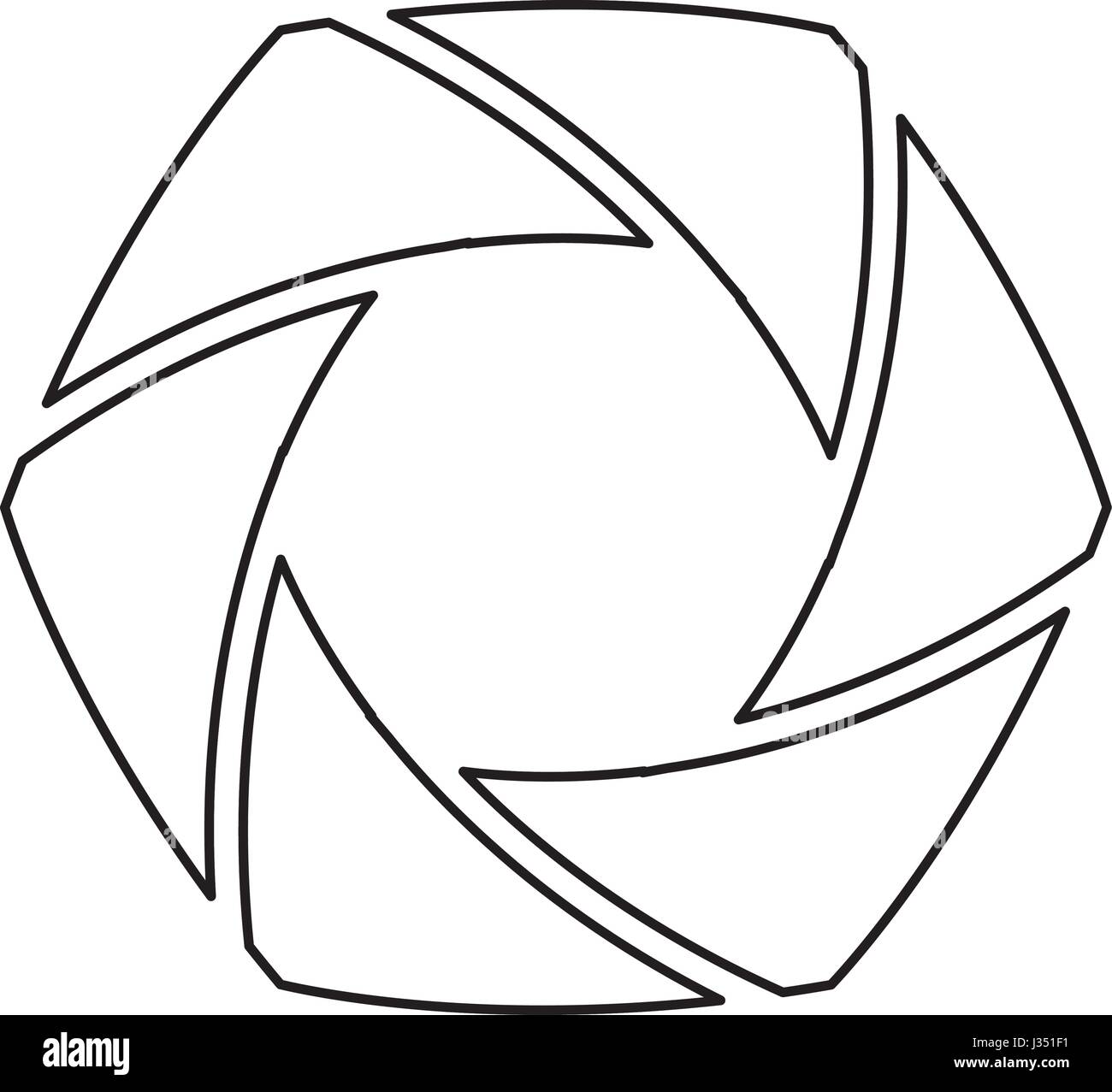 Shutter camera symbol Stock Vector Image & Art - Alamy