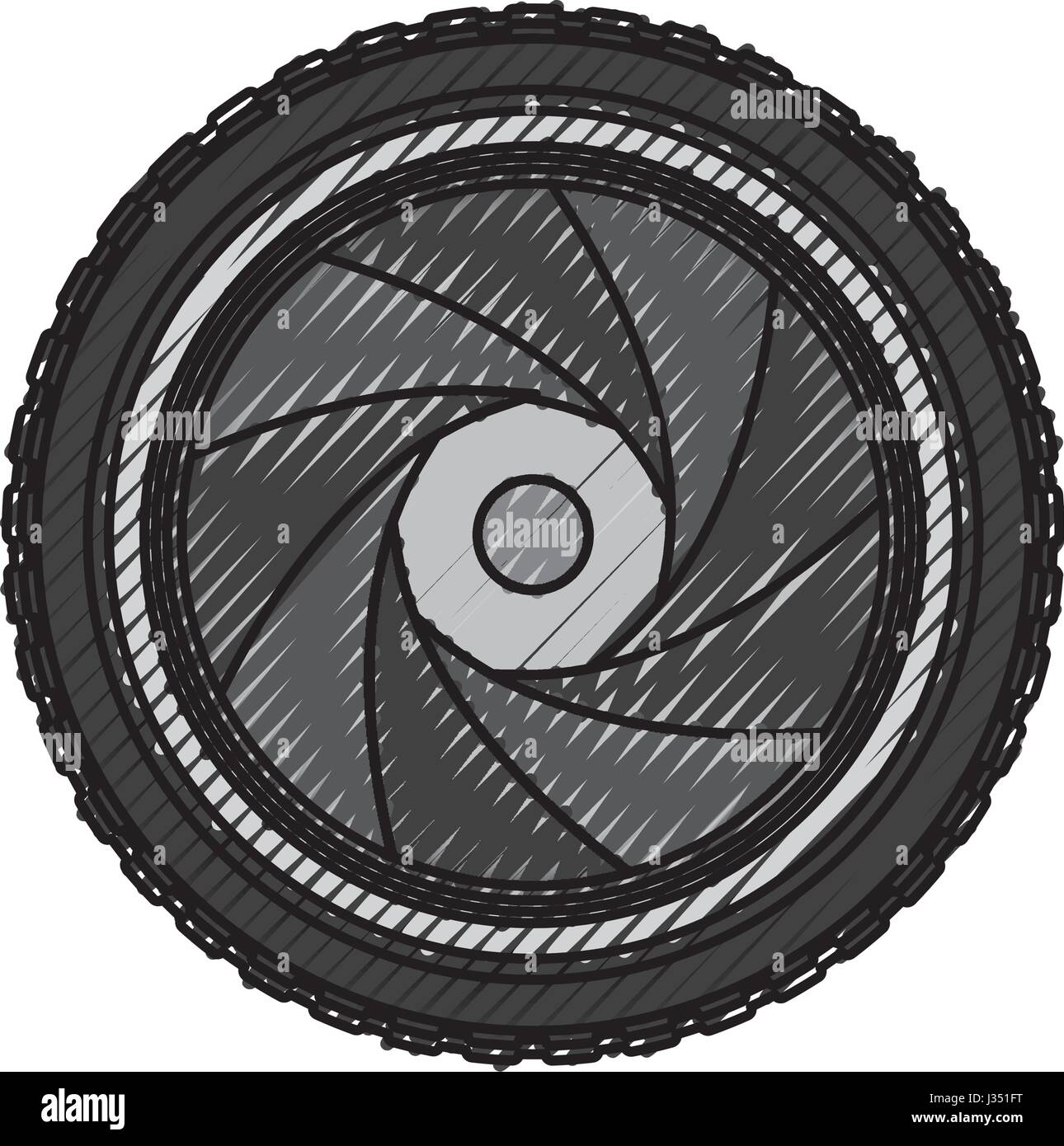 Shutter camera symbol Stock Vector Image & Art - Alamy