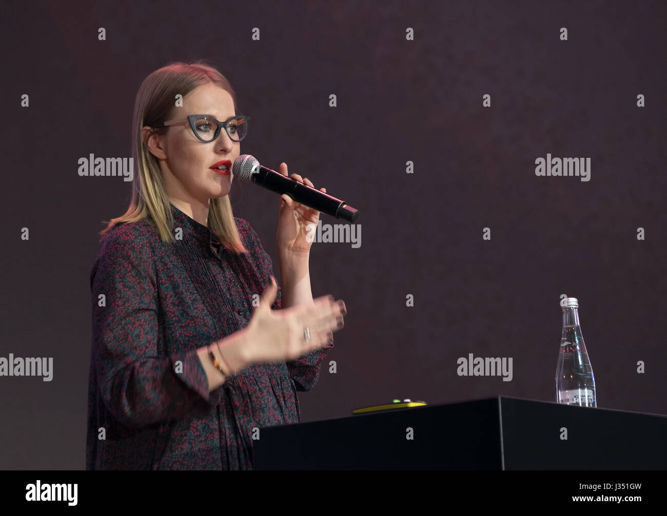 Ksenia sobchak hi-res stock photography and images - Alamy