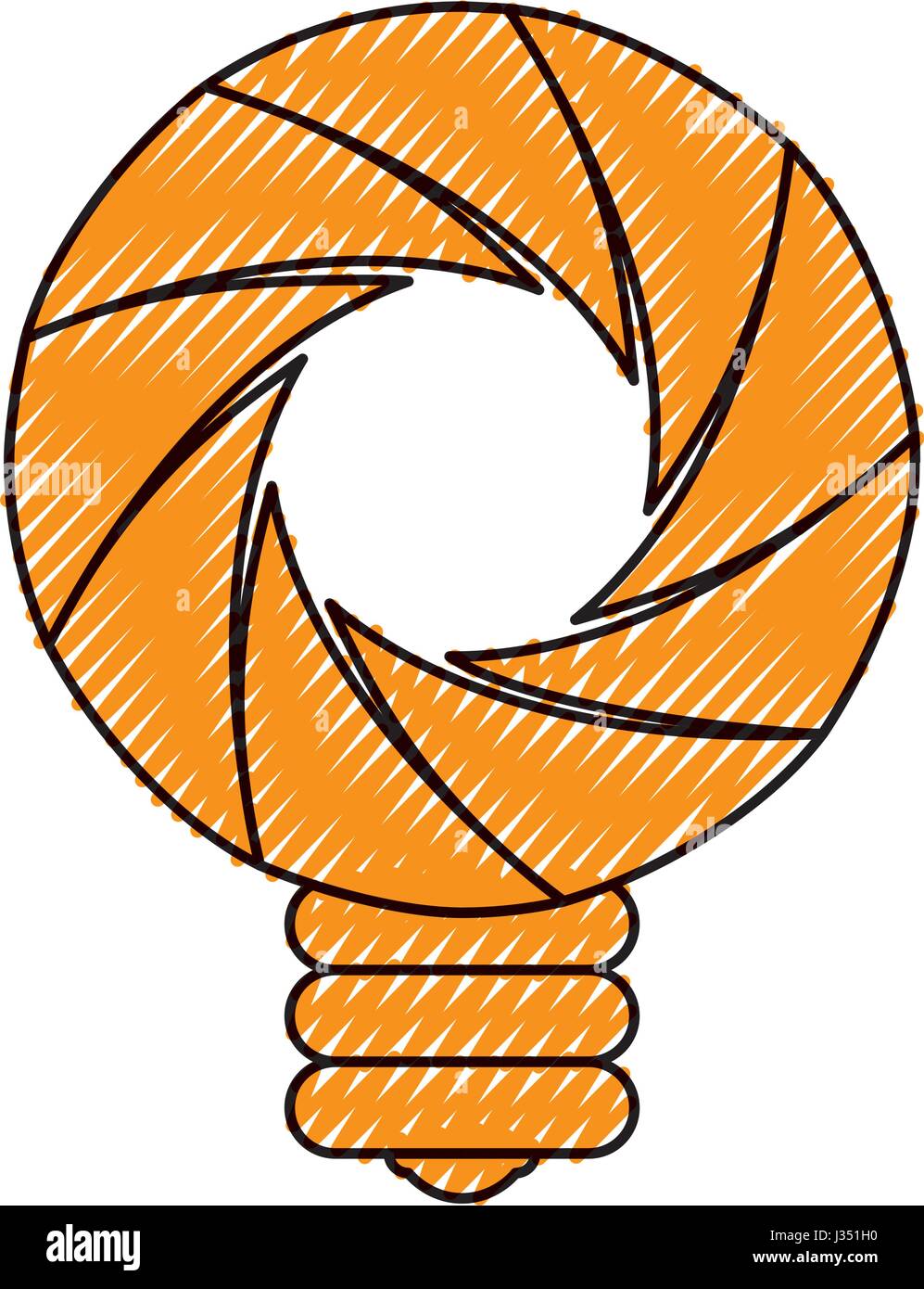 Bulb shutter Stock Vector Images - Alamy