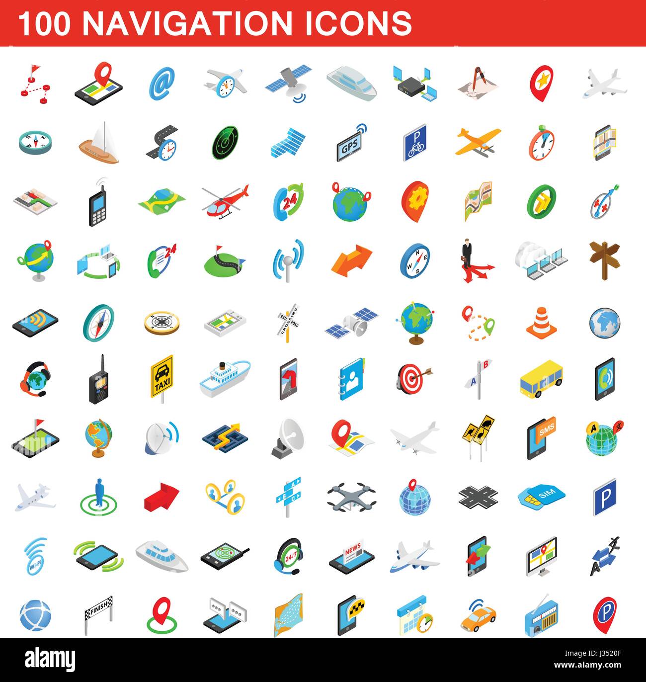 Ship navigation radar Stock Vector Images - Alamy