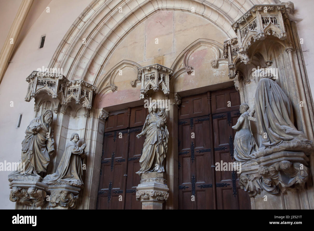 Claus Sluter Portal Of The Chartreuse De Champmol