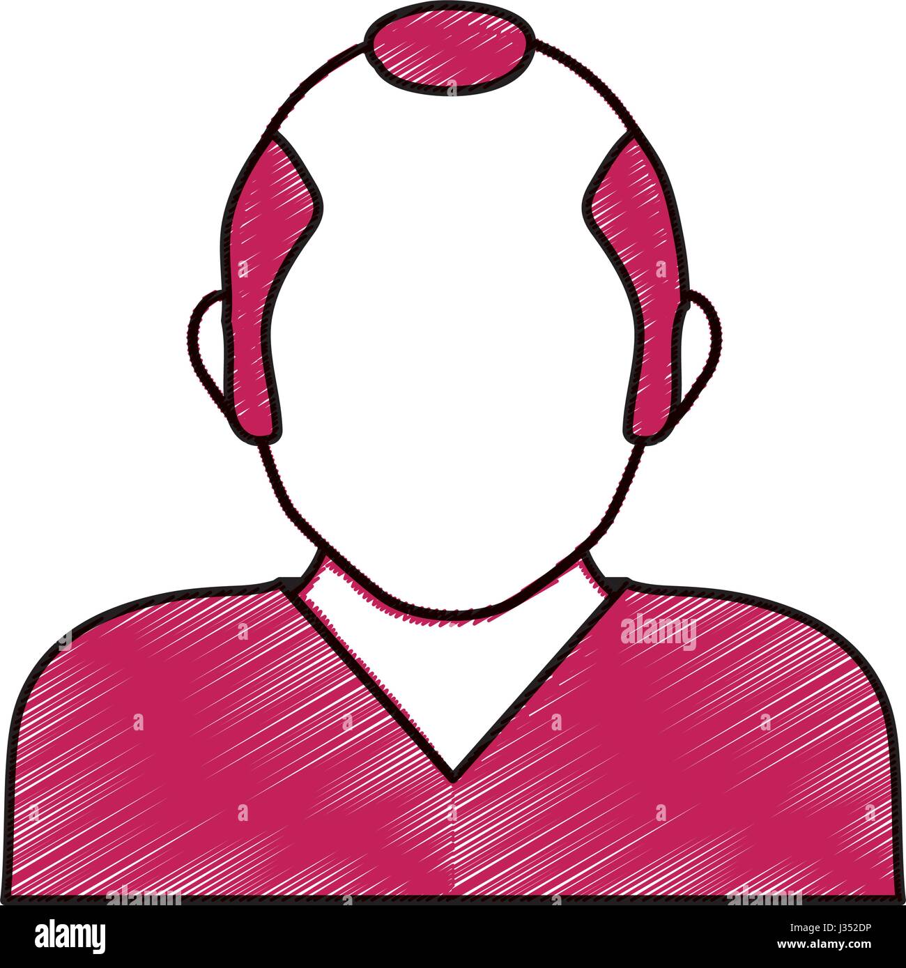 Male faceless head Stock Vector Image & Art - Alamy