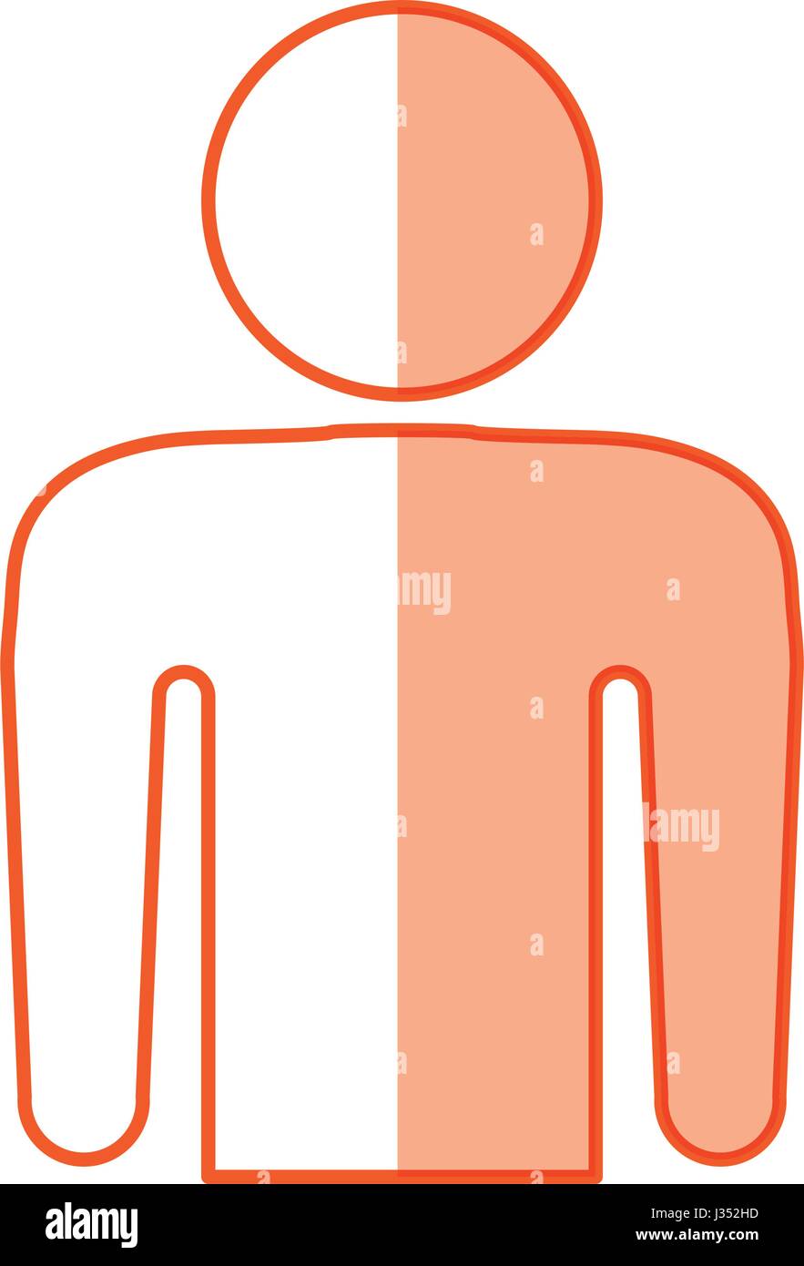 Human symbol pictogram Stock Vector Image & Art - Alamy