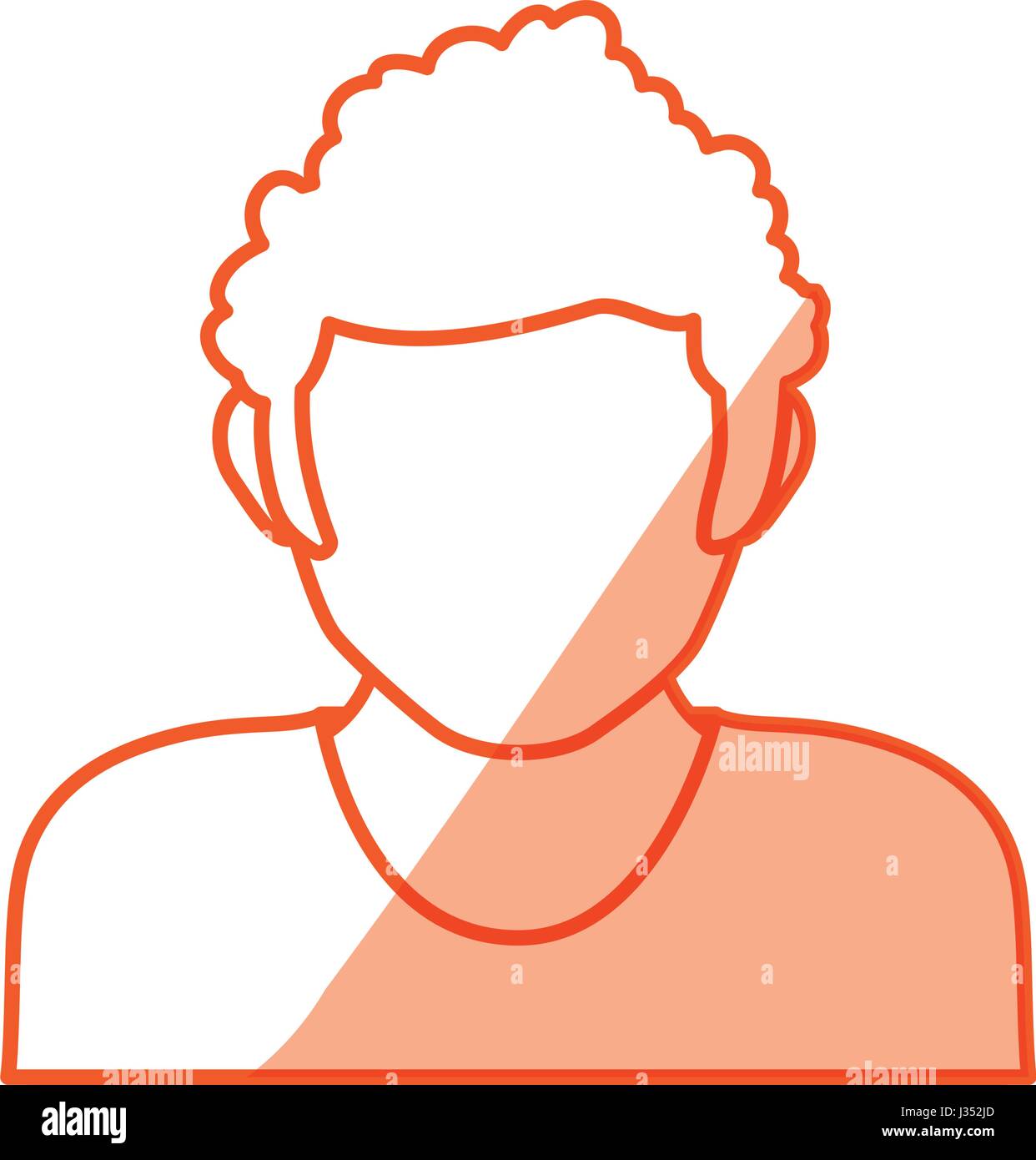 Male faceless head Stock Vector Image & Art - Alamy