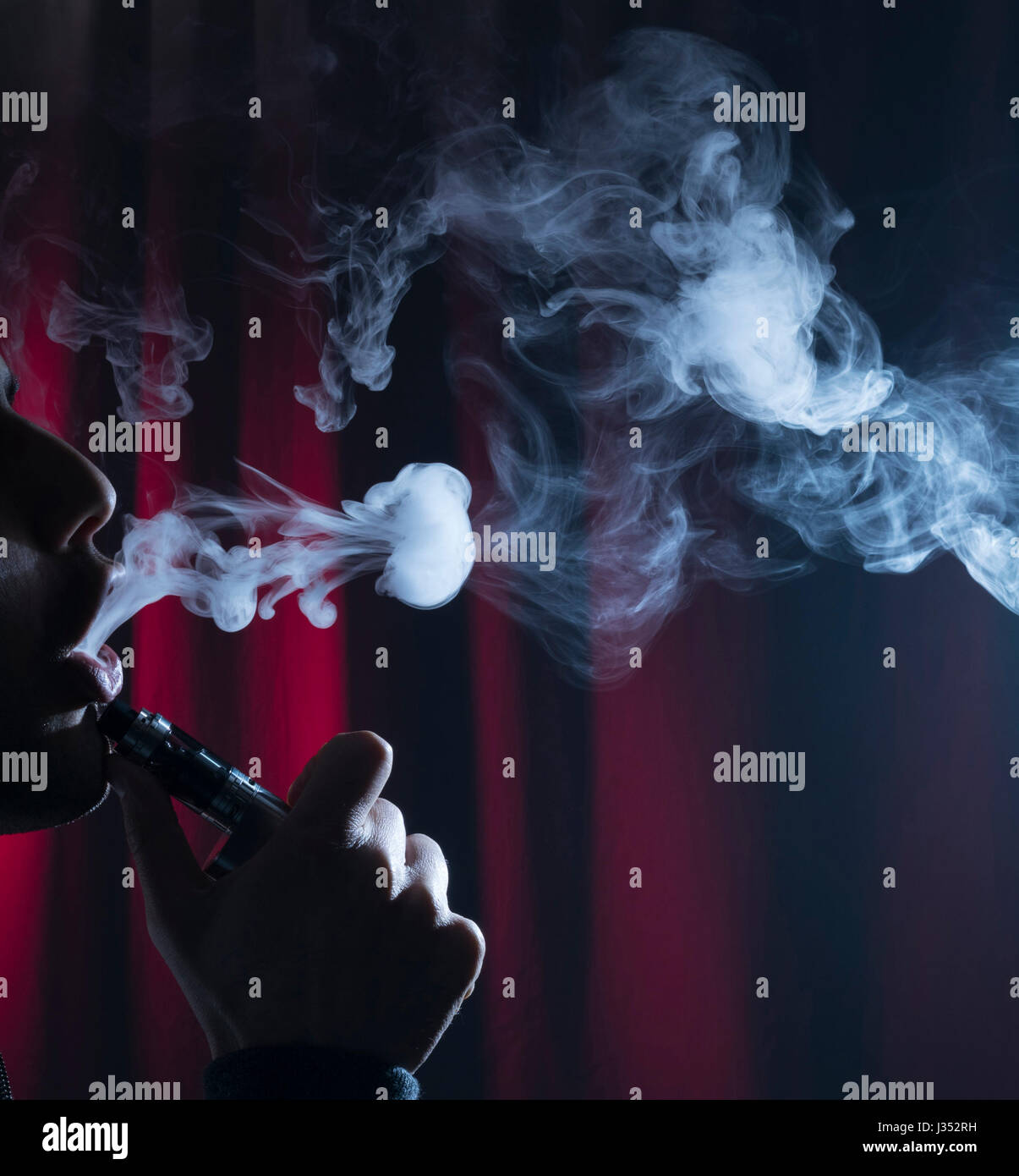 Vaping clouds hi-res stock photography and images - Alamy